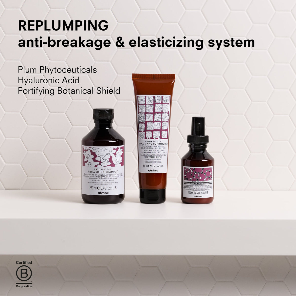 REPLUMPING Shampoo – Davines India